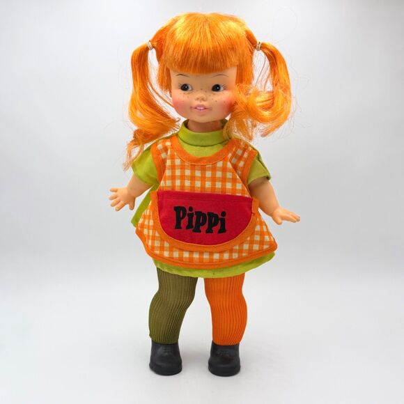 Toys | Vintage Horsman Pippi Longstocking Doll 1972 Original Outfit ...